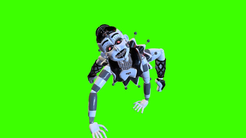 FNAF Fan Game V1 - A 3D model collection by Jagbe (@jaysketch1) - Sketchfab