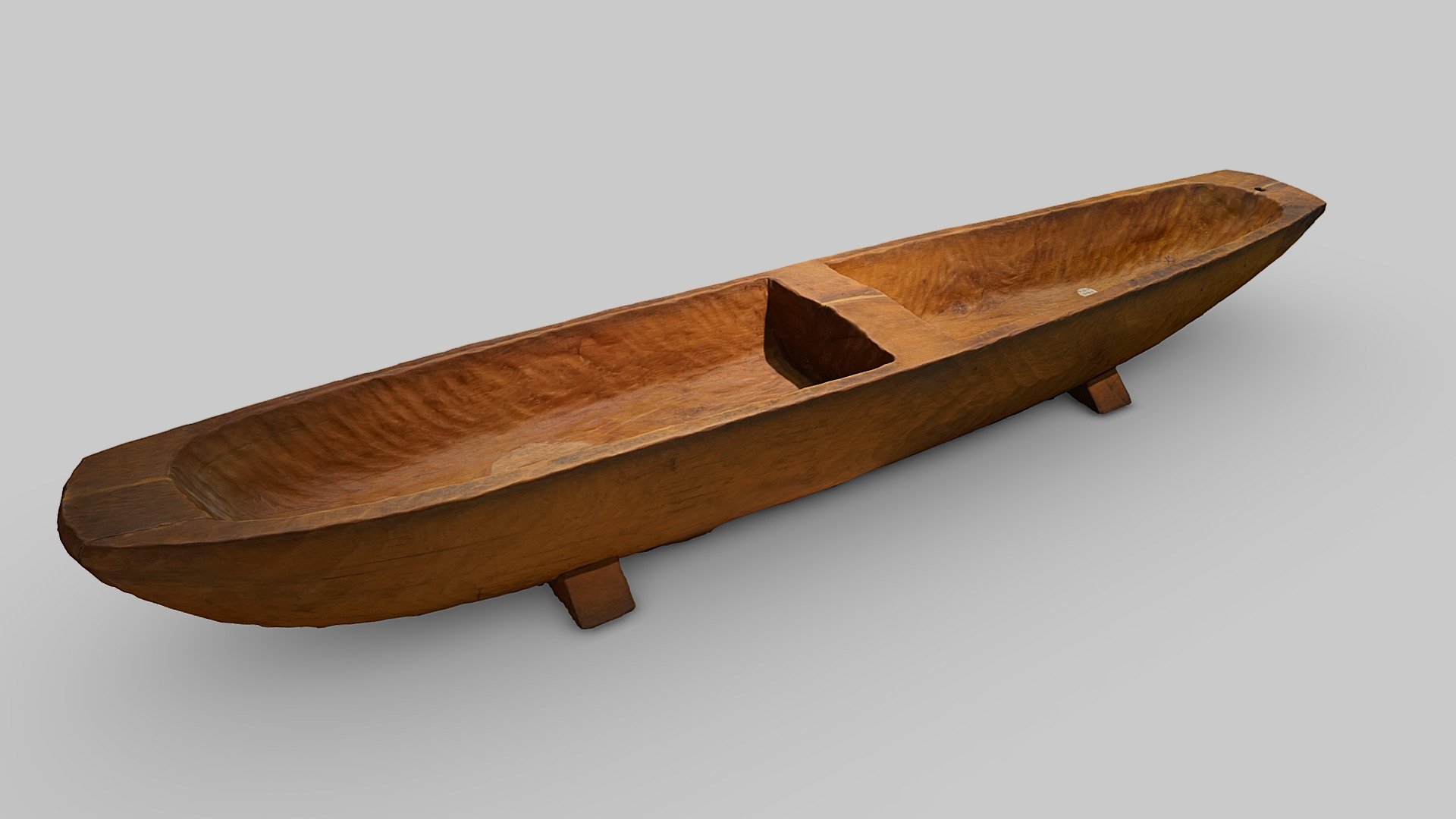 Hackney Museum Log Boat Copy - Download Free 3D model by artfletch ...