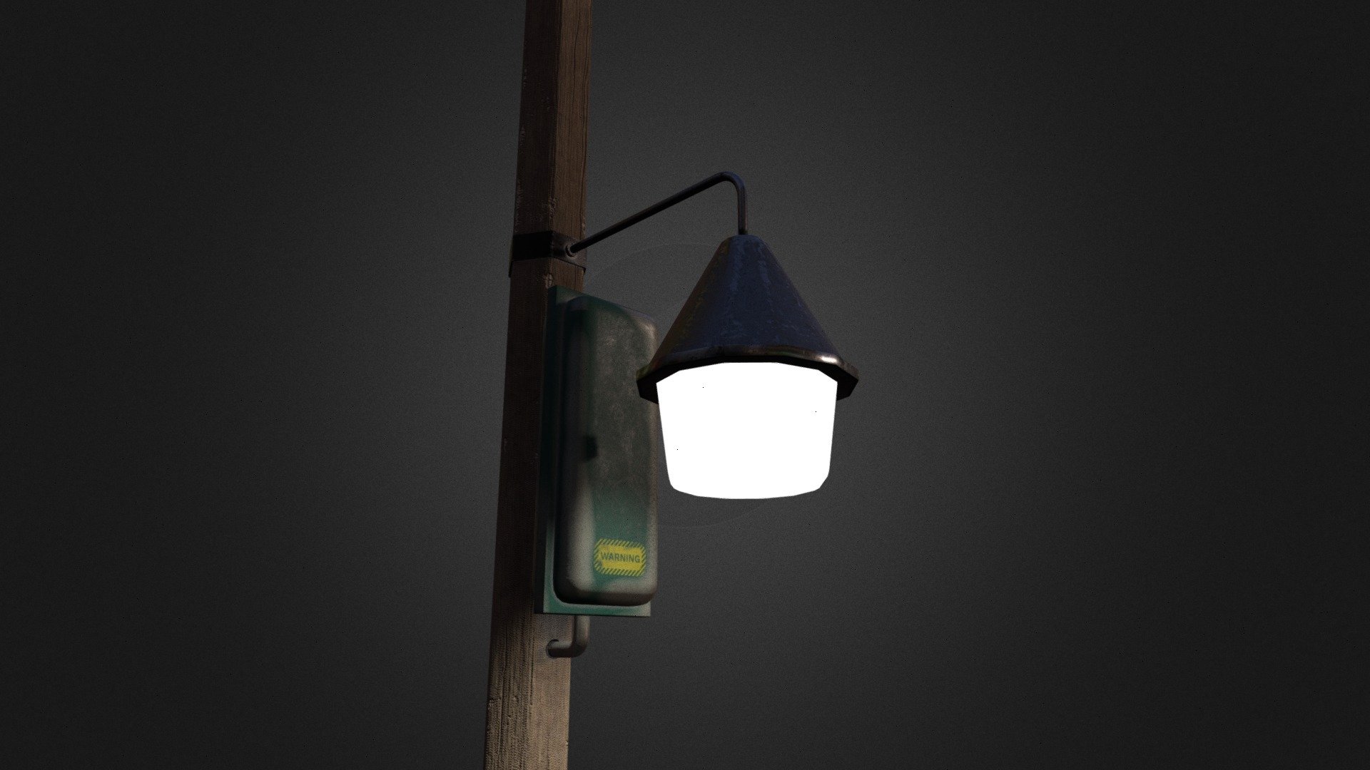 Street Lamp game ready prop - Download Free 3D model by KalelJuarez ...