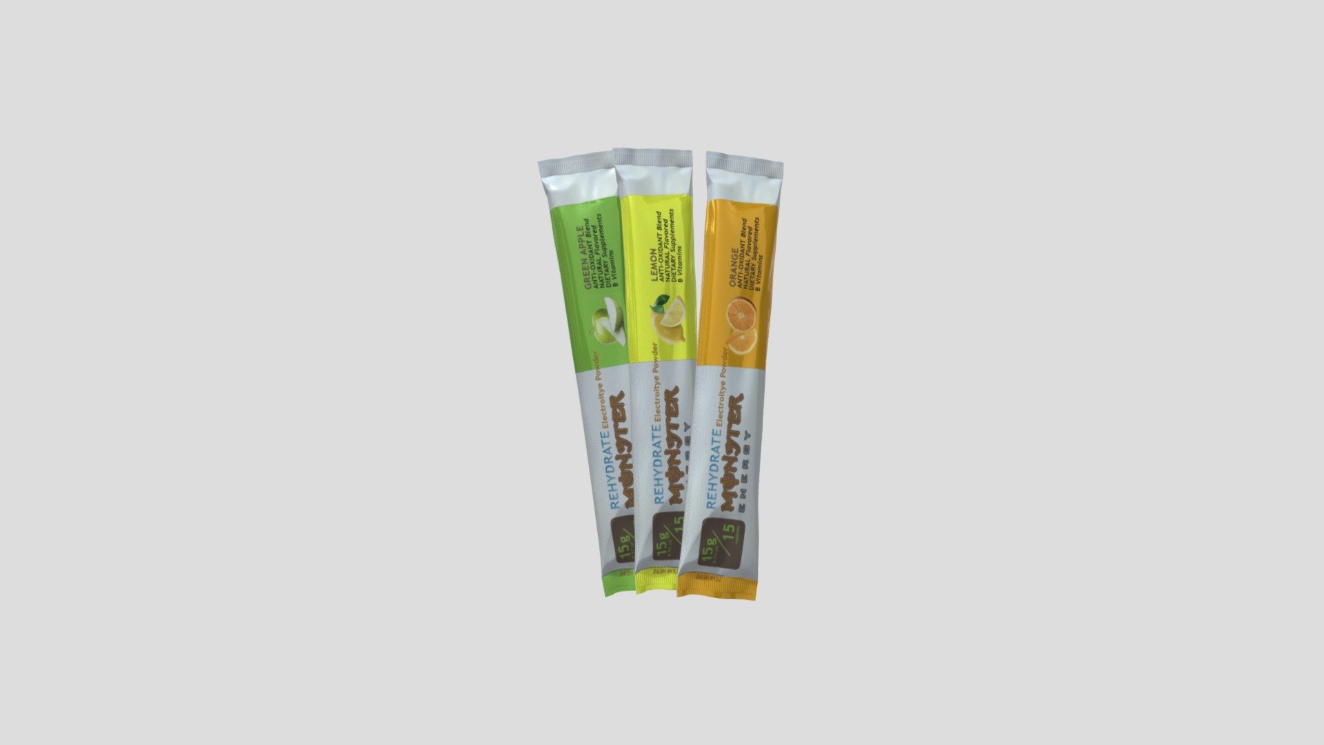Monster electrolyte powder - 3D model by Lench (@chen12112) [042004a ...