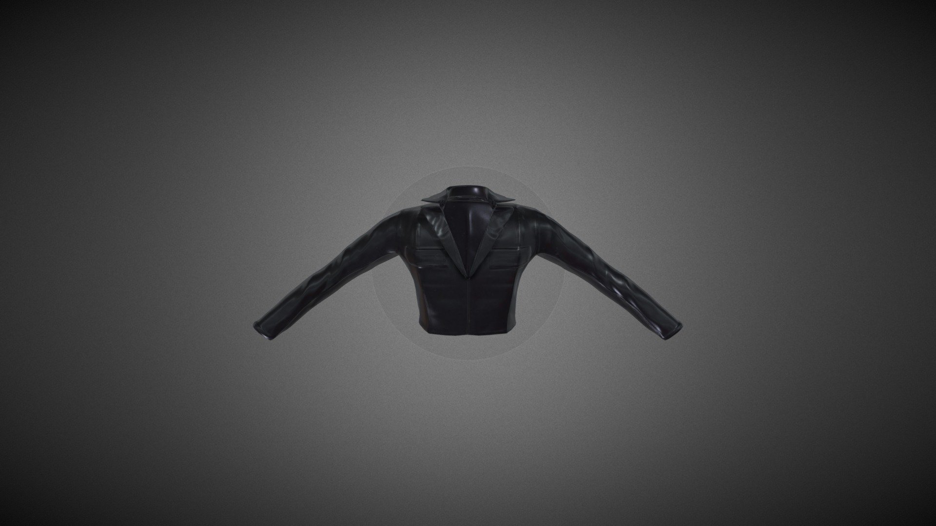 Cropped Leather Jacket - 3D model by Greta Janos (@gretajanos) [0423112 ...