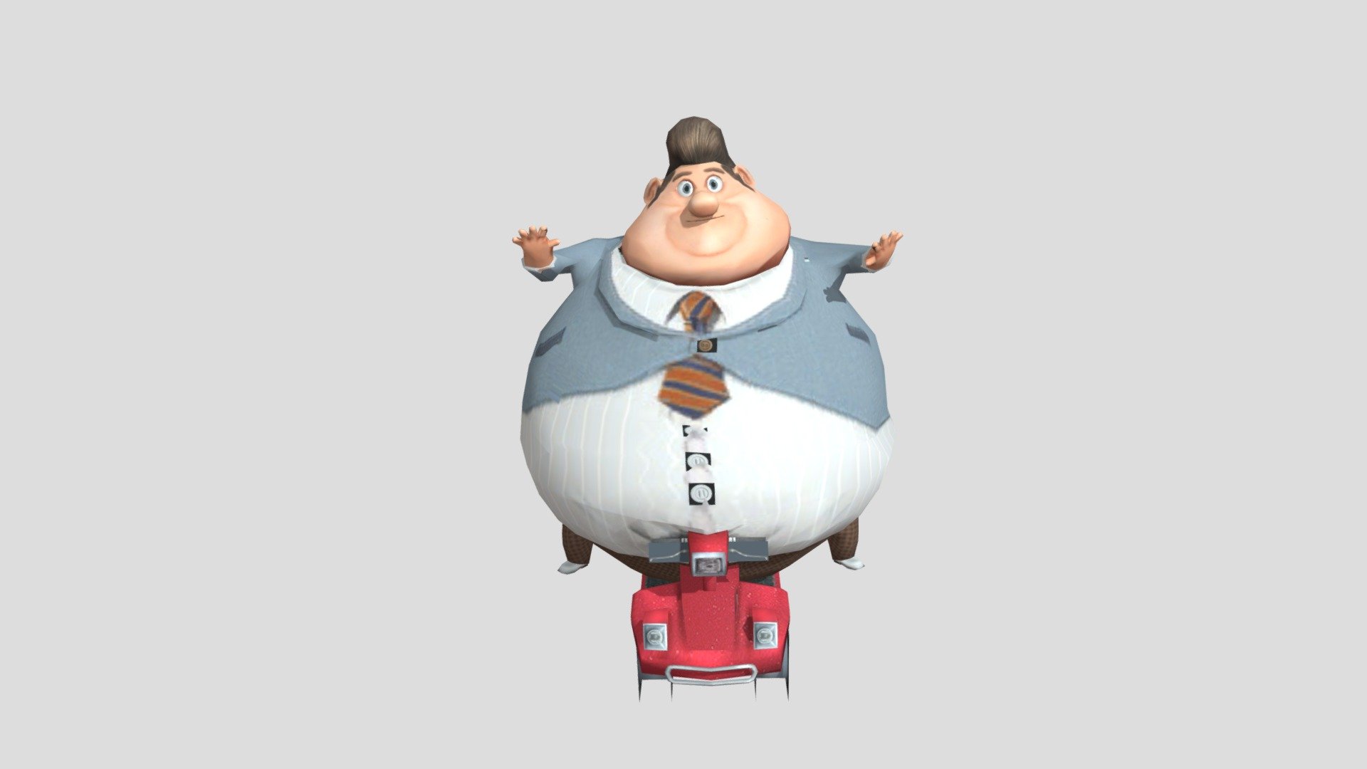 Fat Mayor Shelbourne Toothless Dance - Download Free 3D model by ...