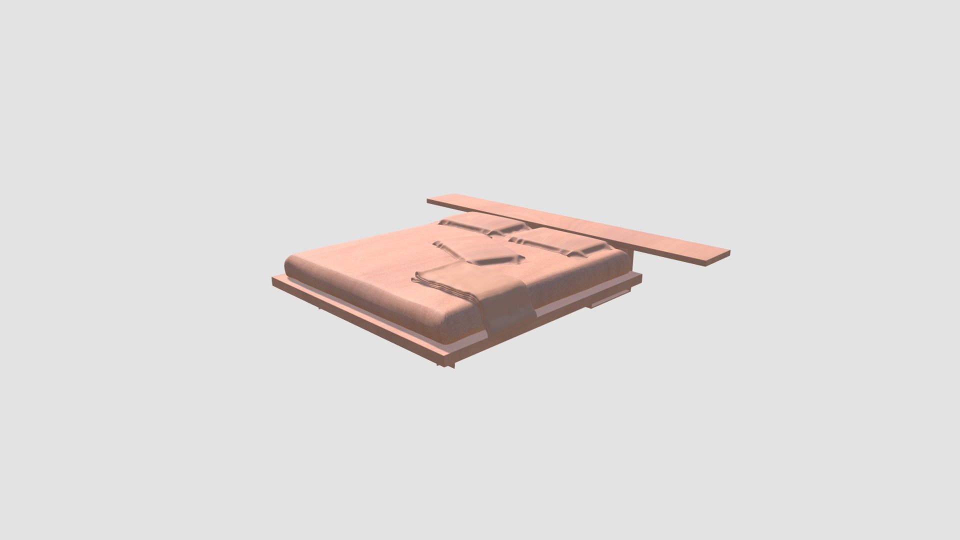 bed - Buy Royalty Free 3D model by Evermotion [0424940] - Sketchfab Store