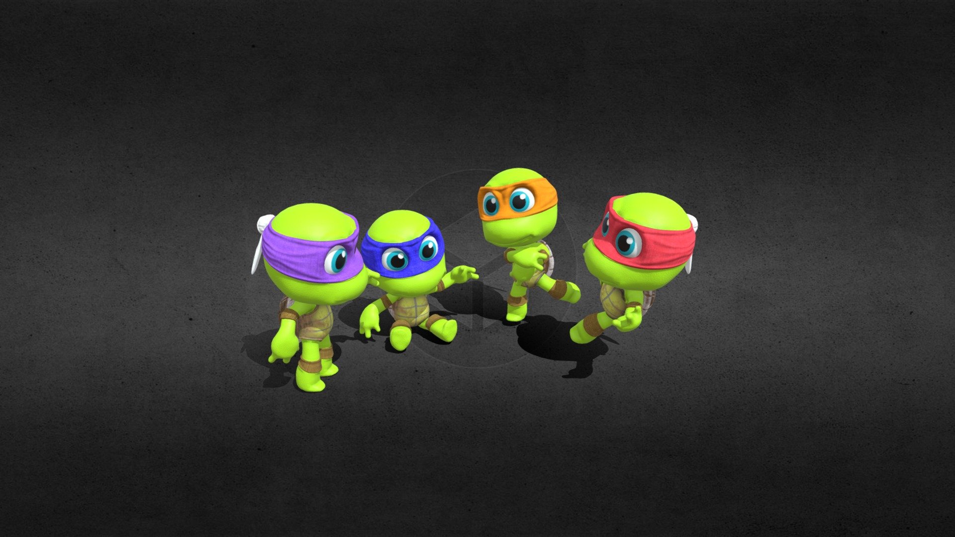 Practica Tortugas - 3D model by Krlts [042695b] - Sketchfab