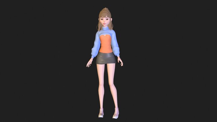Teenager 3D models - Sketchfab