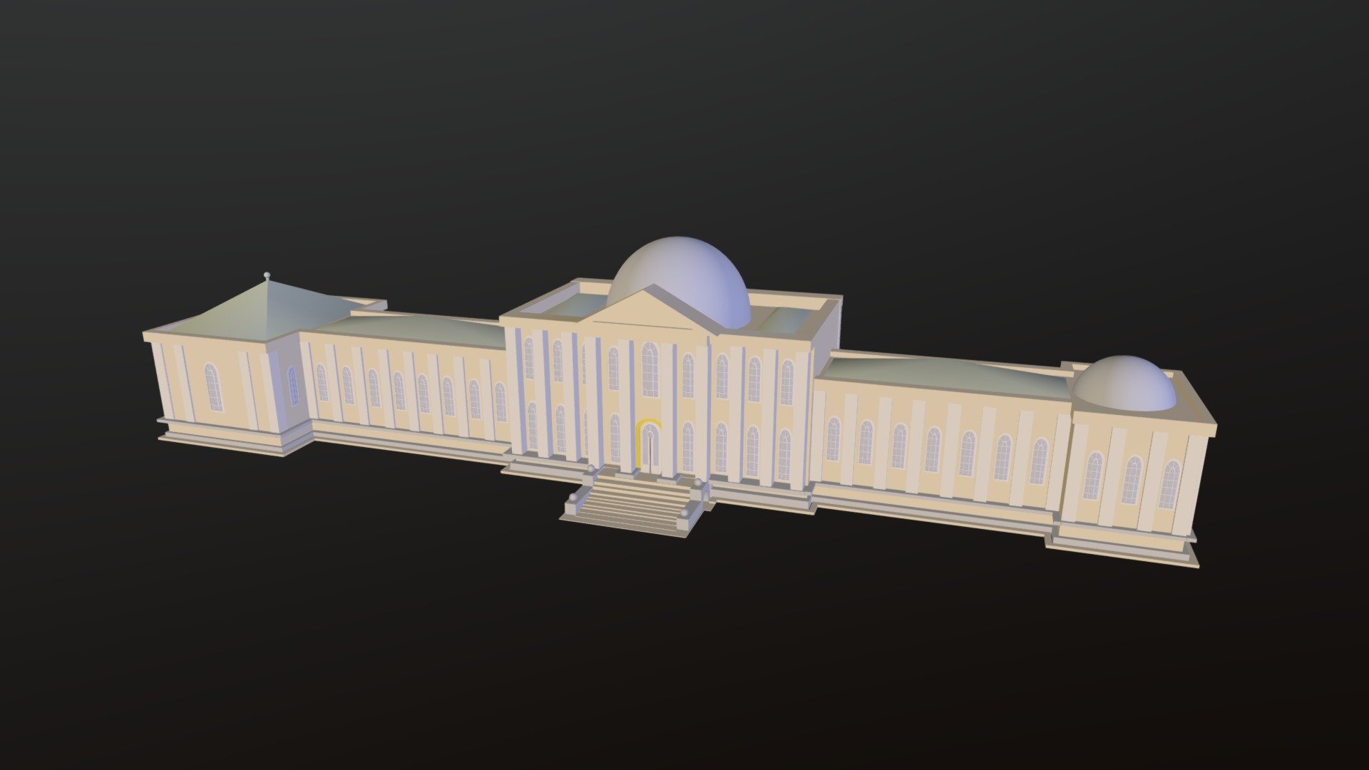 Brideshead Castle - Gilpin - 3D model by Union College [042aedc ...