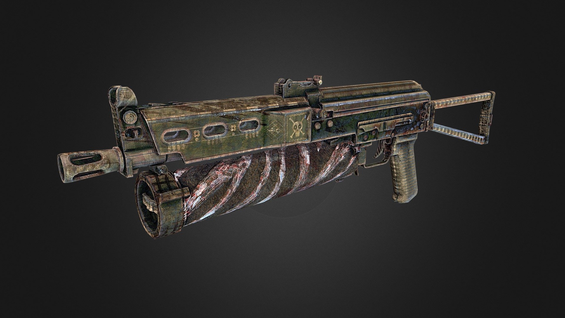 PP-Bizon | Frank - 3D model by Nordcrisp [042b669] - Sketchfab
