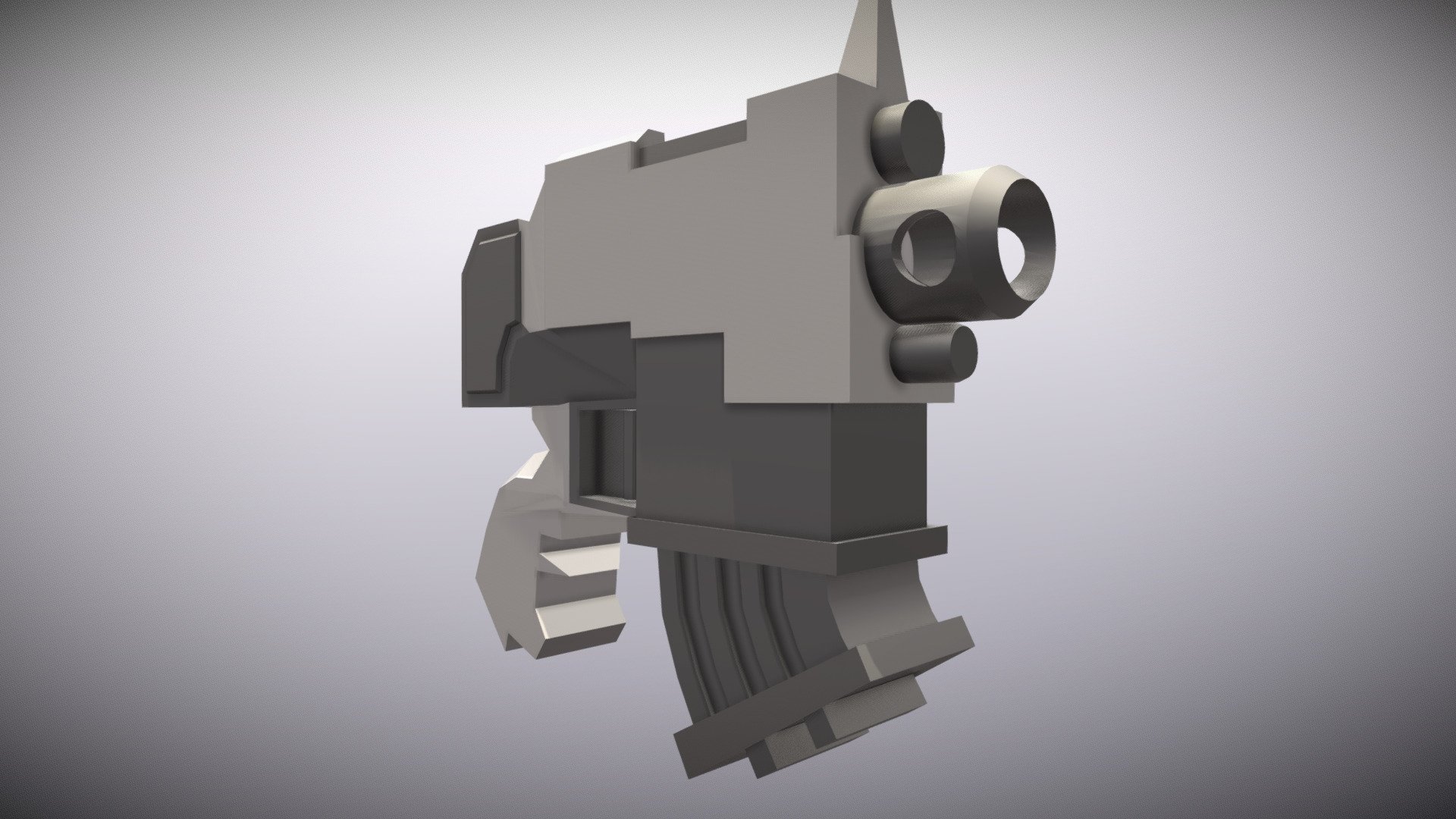 Bolt Pistol Warhammer 40k - Low Poly - Download Free 3D model by ...