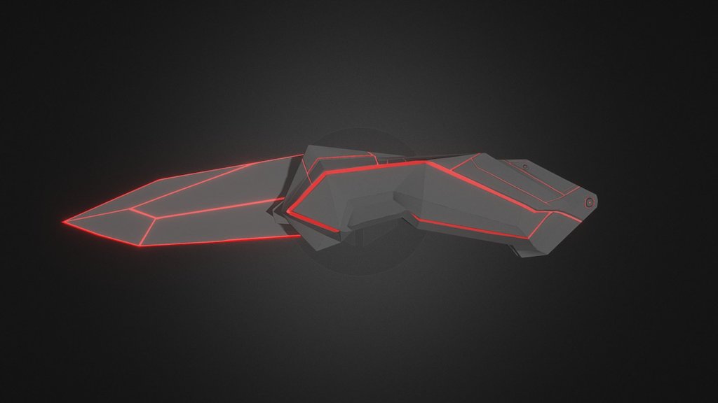 Knife 2 White - 3D model by Zachary Suchlicki (@ZacharySuch) [042bd08 ...