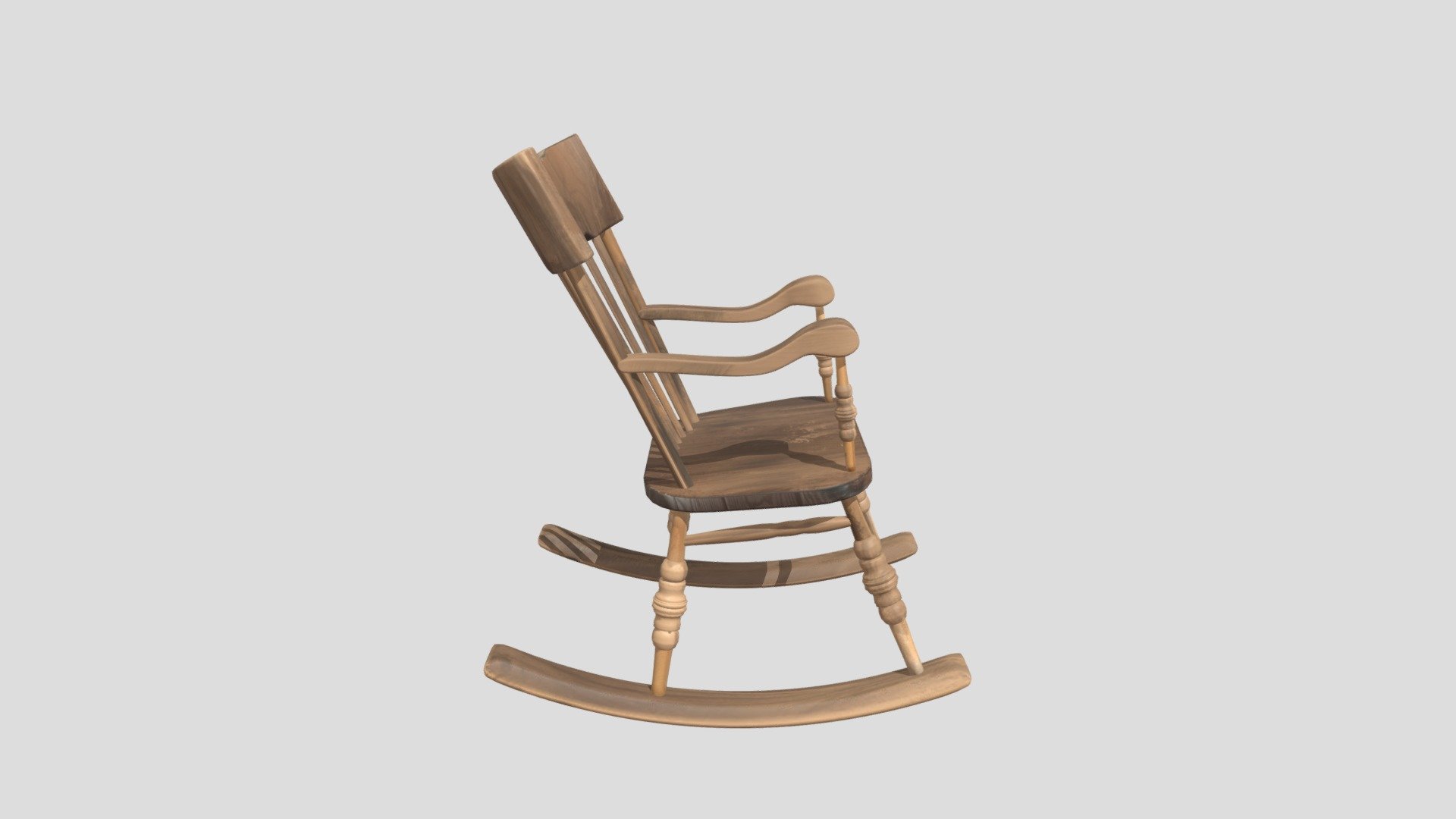 rocking chair - 3D model by Lydia_Vender [042cc73] - Sketchfab