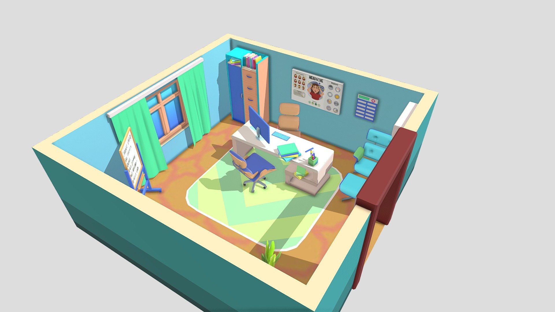room_01_v03_01 - 3D model by CC (@ccsf) [042ec8f] - Sketchfab
