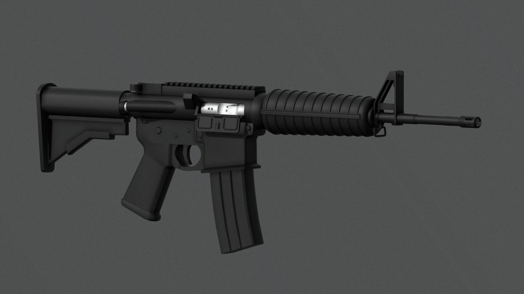 Assault Rifle Downloads - A 3D model collection by Eve Bat Studios ...