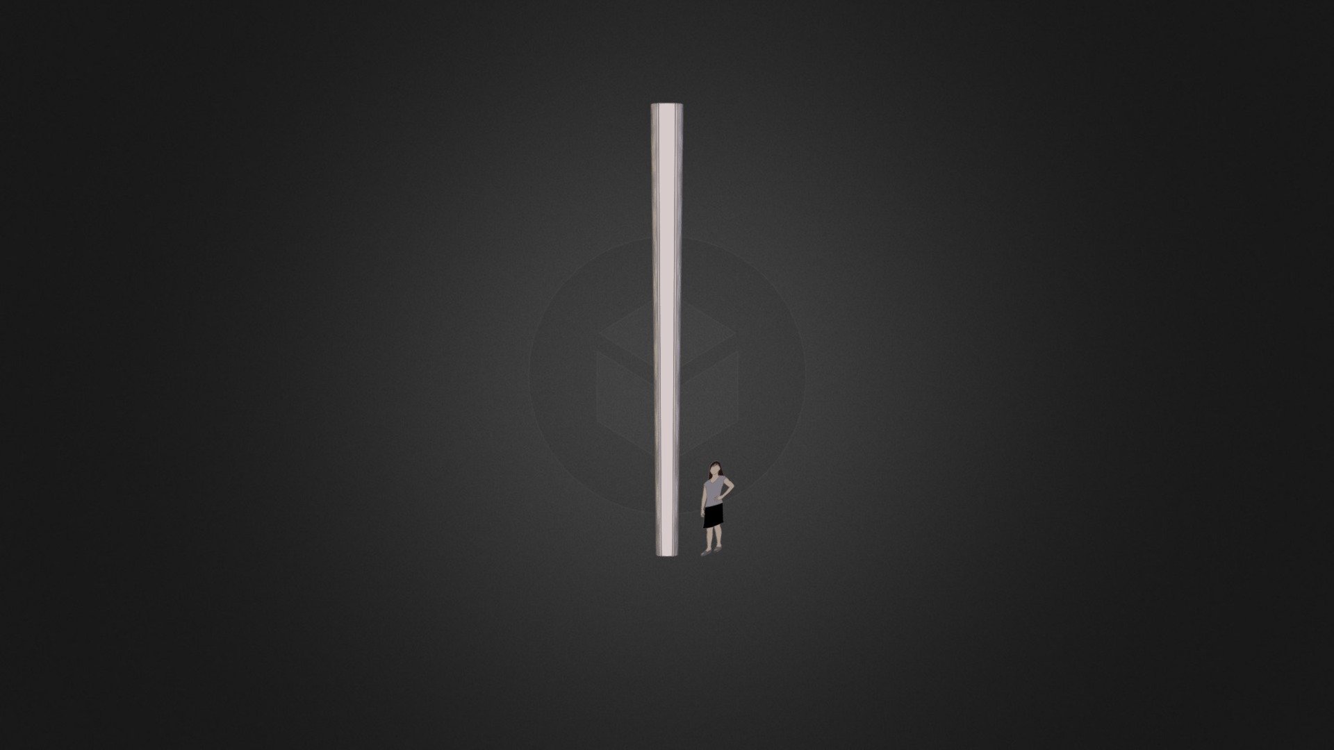 LED Lit Column - Code:COLL-LED20 - 3D model by acme5 [0431846] - Sketchfab