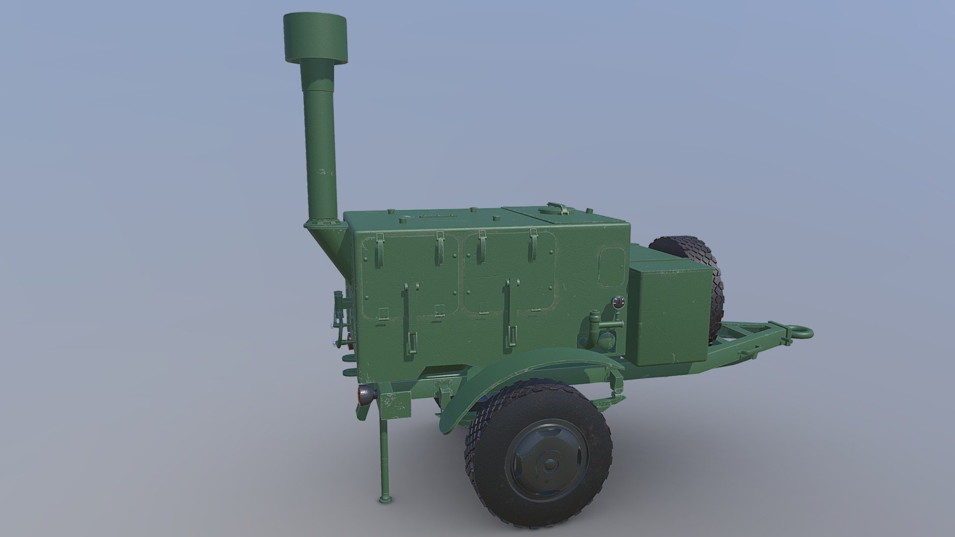 Field Kitchen KP-125 - 3D model by pierogue [04324df] - Sketchfab