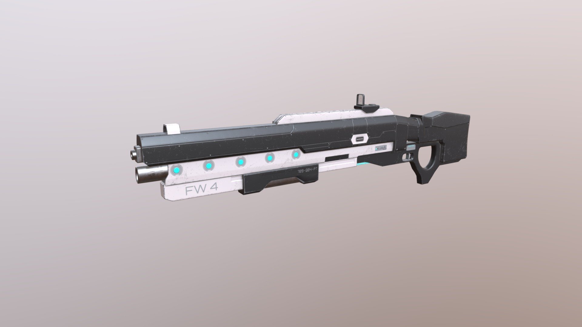 Futuristic Weapons Pack #1 (weapon 4) - 3D model by GameStuffStudio ...