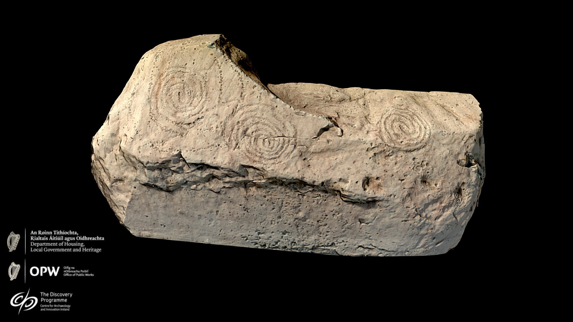 Kerbstone 46, Knowth (Photo) - 3D model by The Discovery Programme (@discoveryprogramme ...