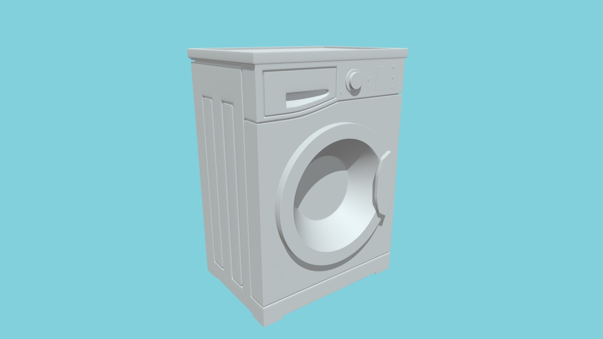 Washing Machine - Download Free 3D model by Vladyslav Holhanov ...