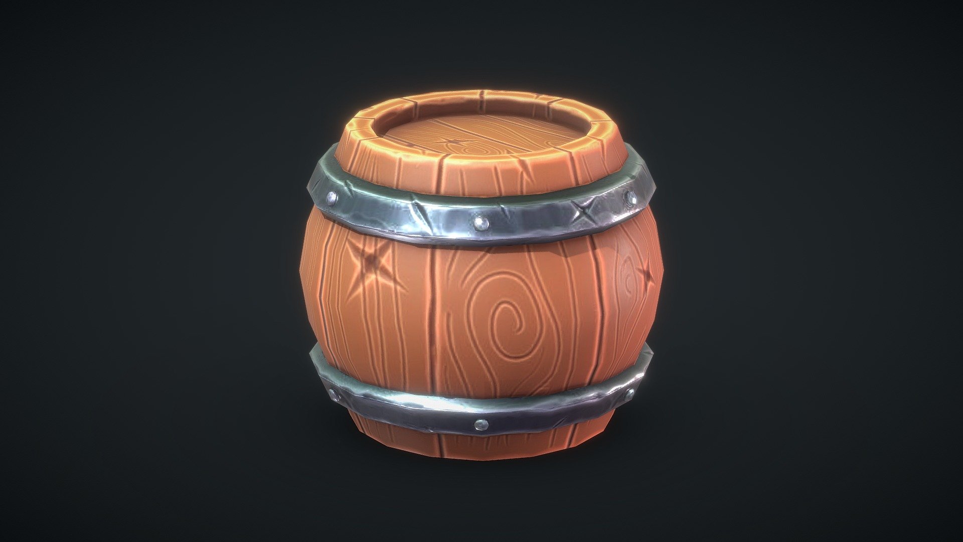 Stylized Barrell - 3D model by Ika3D (@ikagogava) [0436c44] - Sketchfab