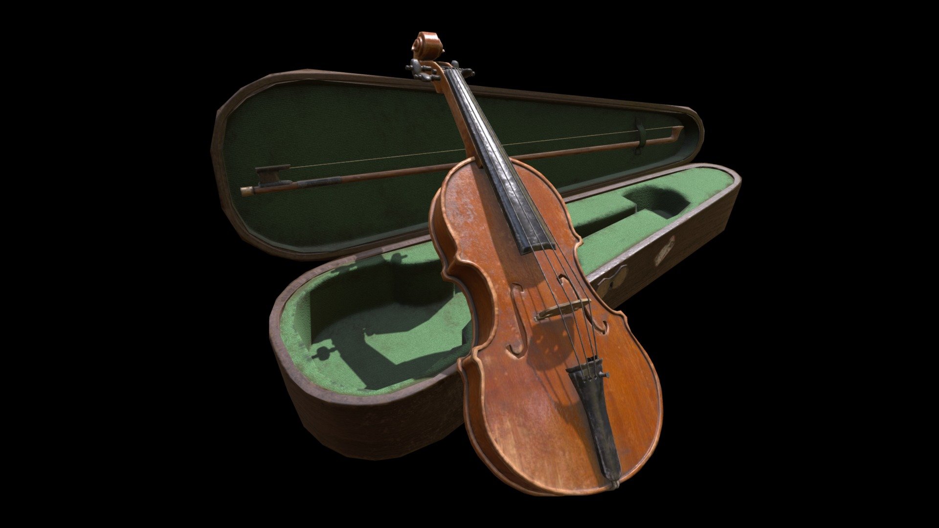 violin - 3D model by Xenia (@moccordv) [0436dfe] - Sketchfab