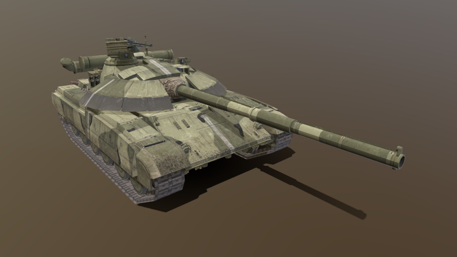 T-64BM Bulat - Download Free 3D model by 42manako [0438312] - Sketchfab