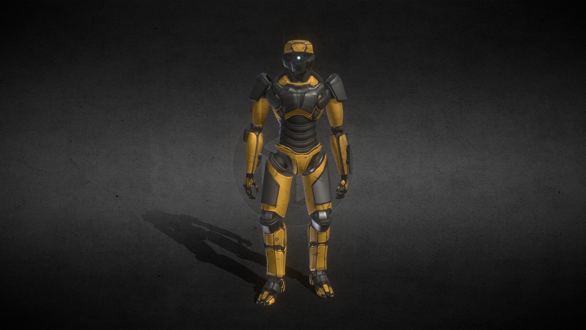 Kevin The Robot - 3D model by Erik Bautista (@ErikBautista) [043a0fb ...