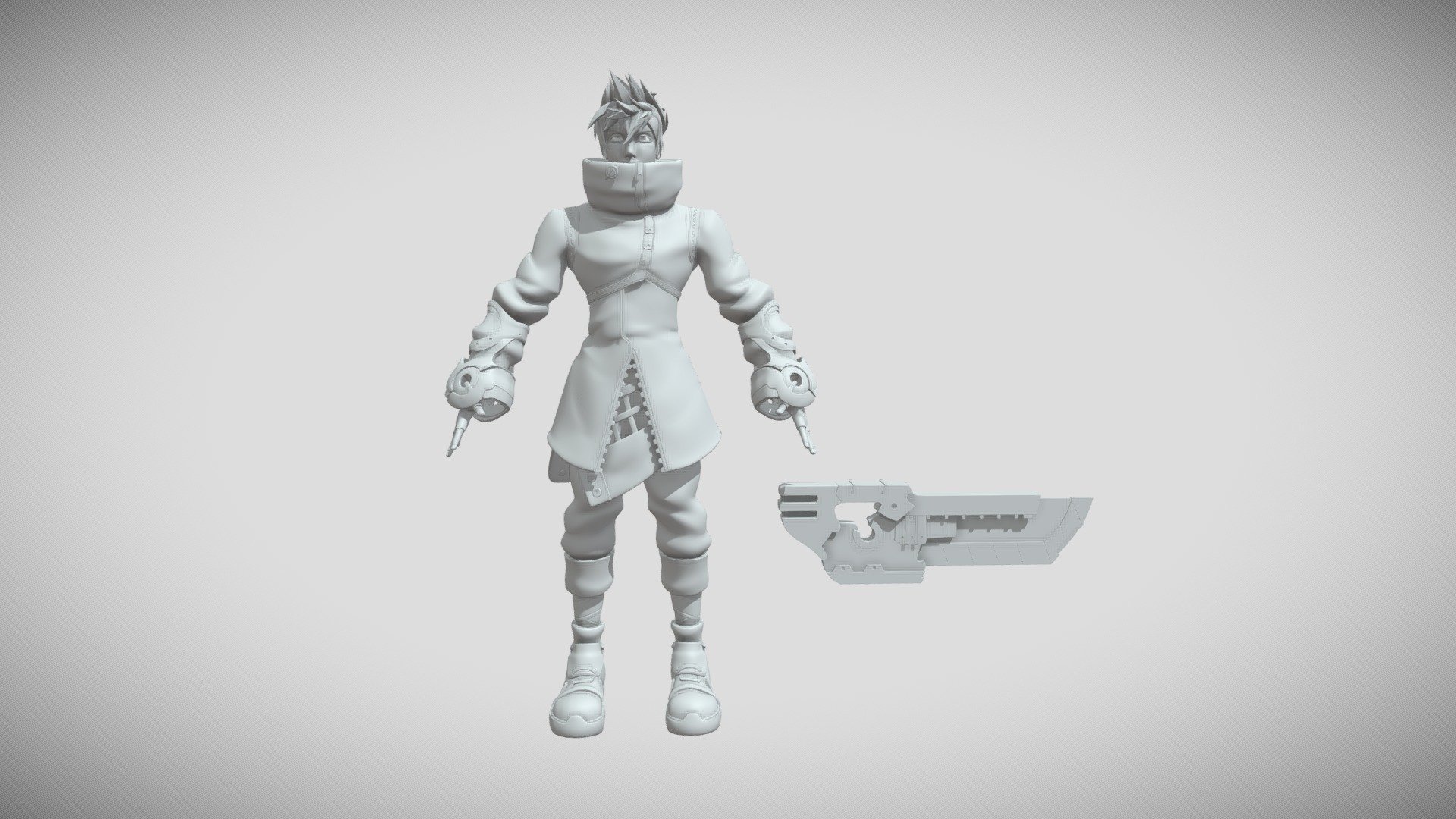 Stein Character Model - Sleep Walkers - 3D model by Low Rei Yee (@torii ...