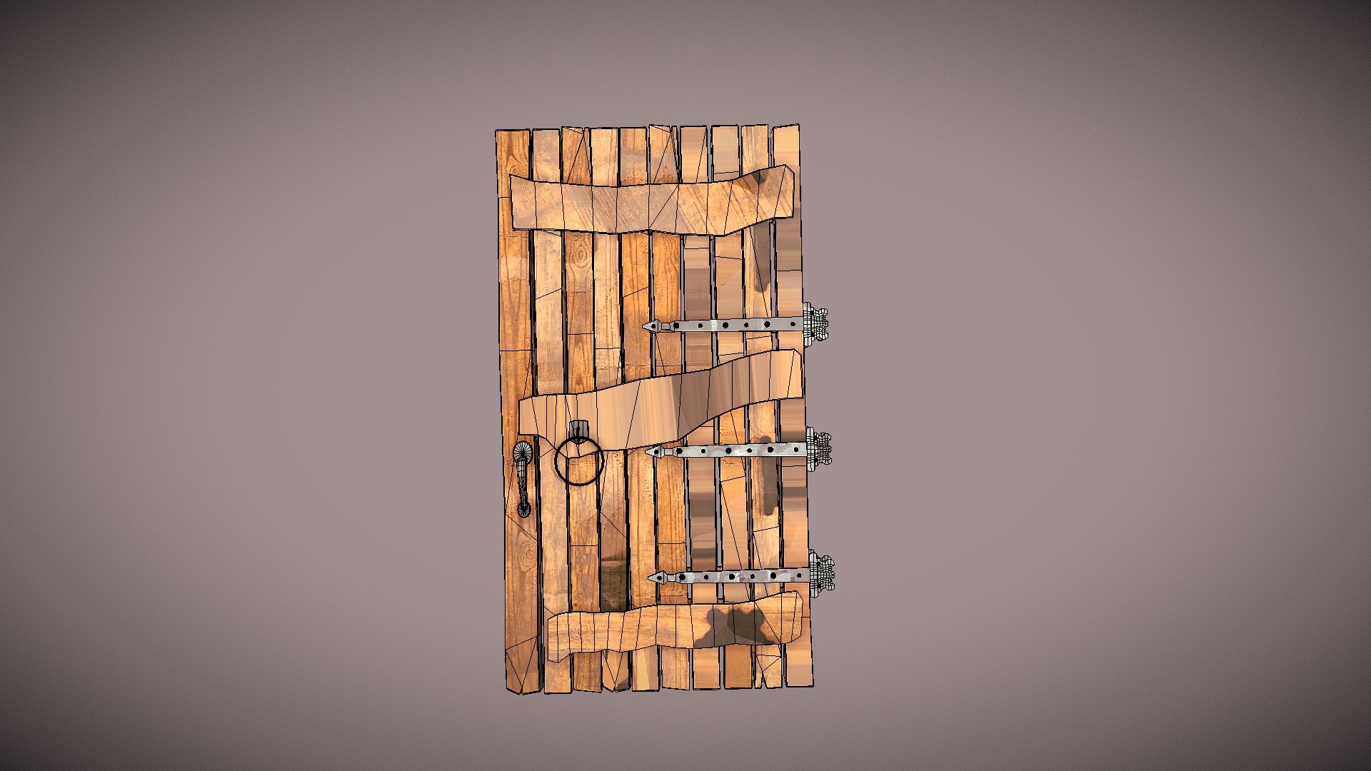 Game-ready Door - 3D model by gurankas [043c98c] - Sketchfab