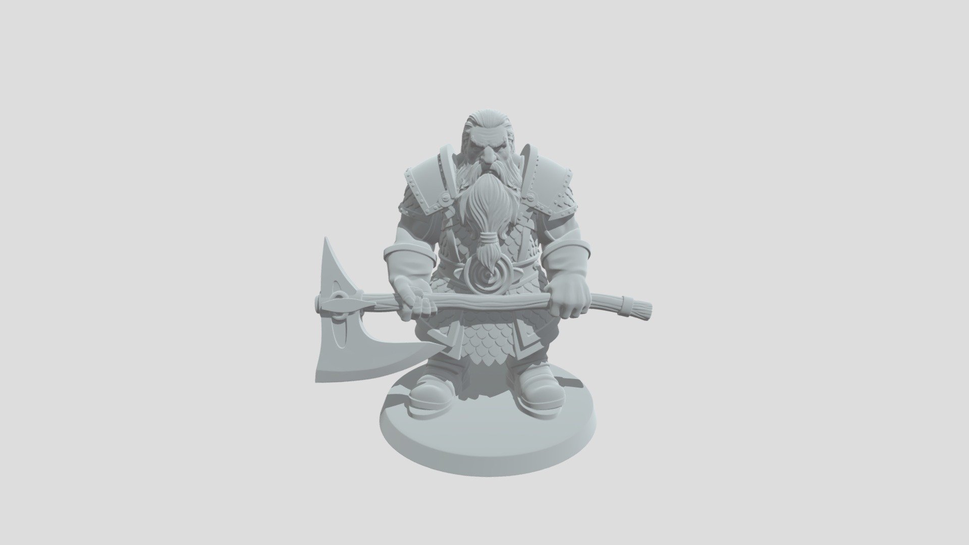 Grimbeard Stoneaxe - 3D model by empV6 [043caaf] - Sketchfab
