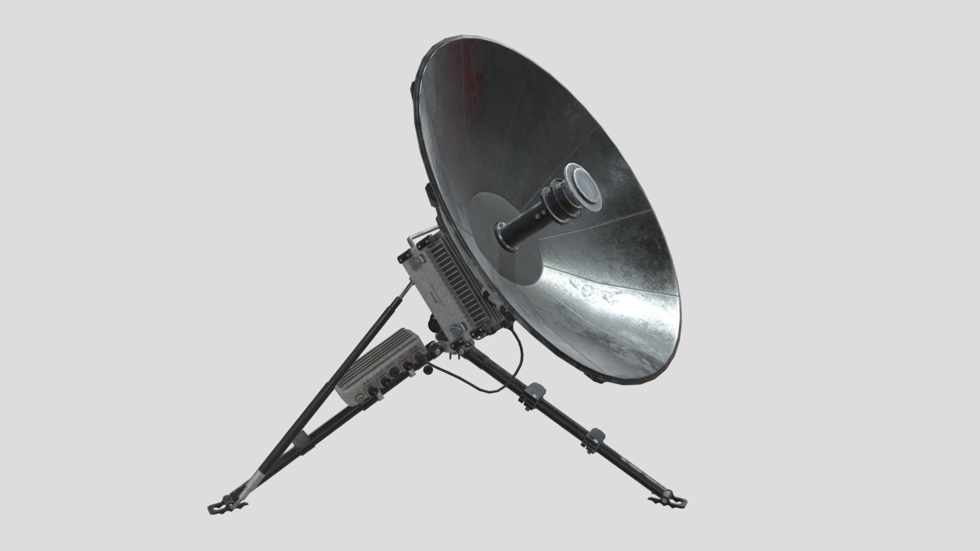 Satellite Terminal Tampa Microwave - Buy Royalty Free 3D model by ...