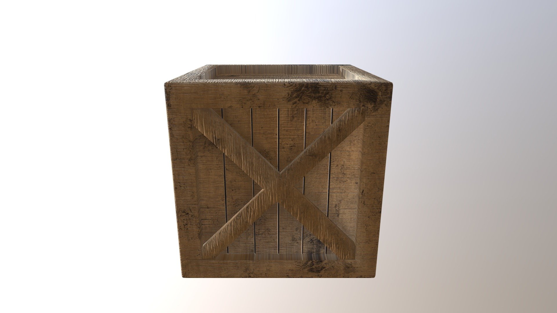 Wood Box - 3D model by Bren Bernal (@breenbernal) [043cd2c] - Sketchfab