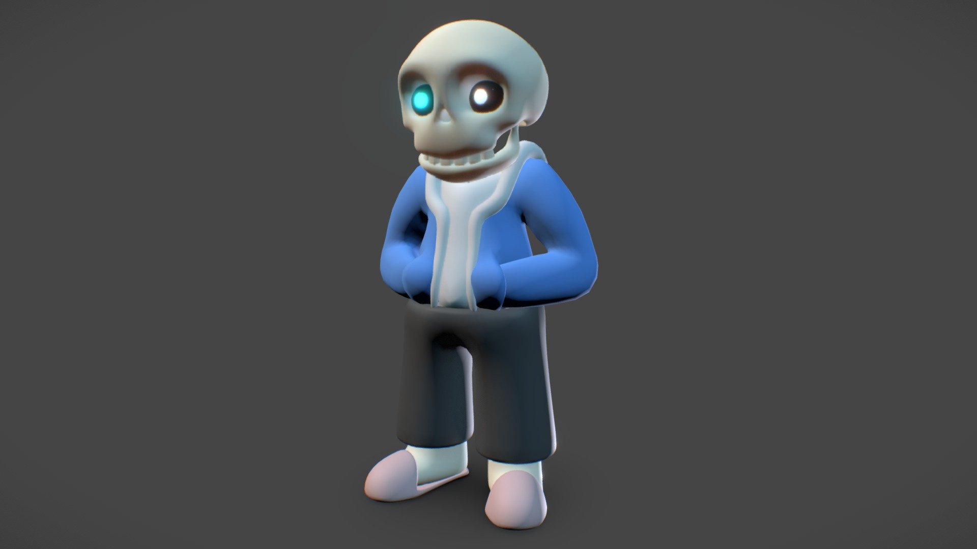 Sans - 3D model by Isaack - Tacko The 3D Guy (@isaackgamma) [043d08a ...