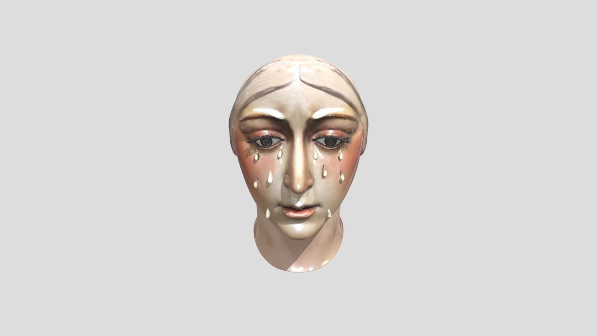 Weeping Mask - 3D model by Who (@jarredchristophermorales2011) [043d0e4 ...