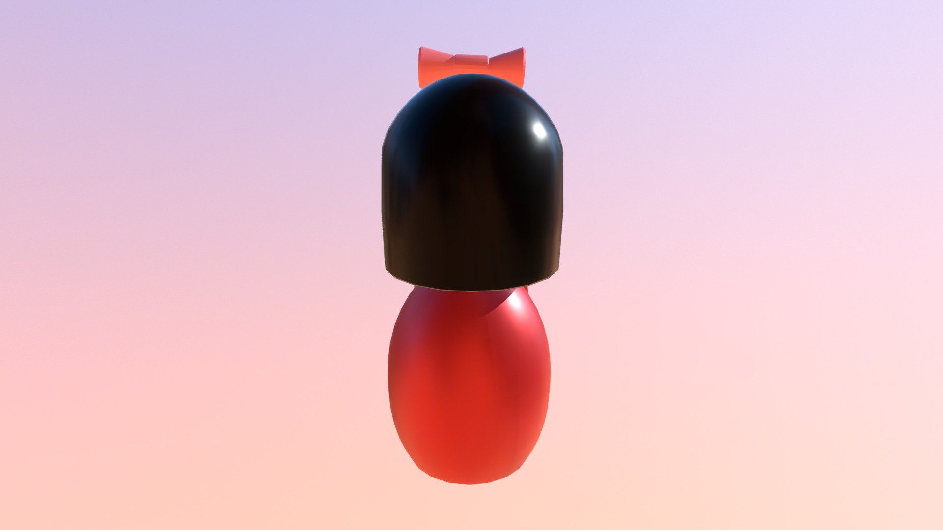 Kokeshi - 3D model by krysdrawing [043ec03] - Sketchfab