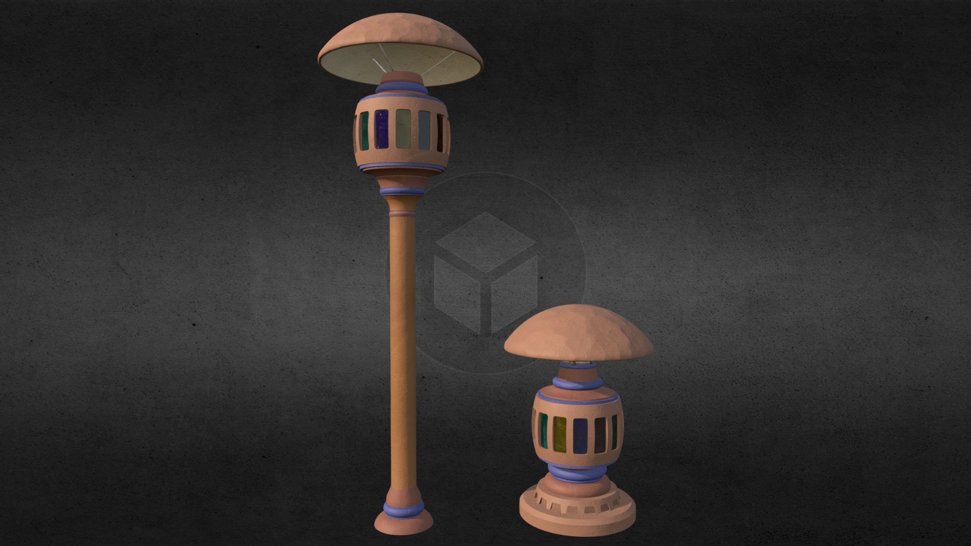 Animal Kingdom: Discovery Island Path Lights - Download Free 3D model ...