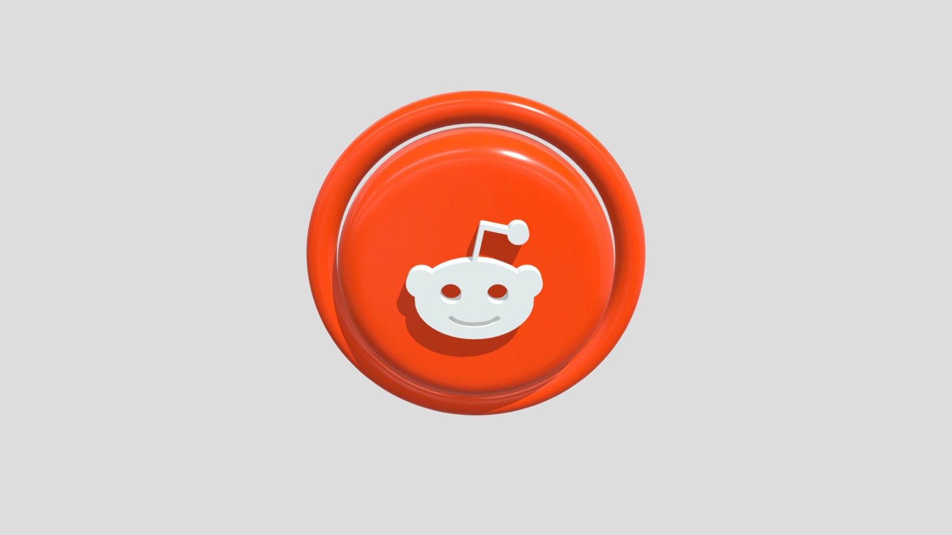 3D Reddit Logo - Download Free 3D model by pengedarseni [043fd28 ...