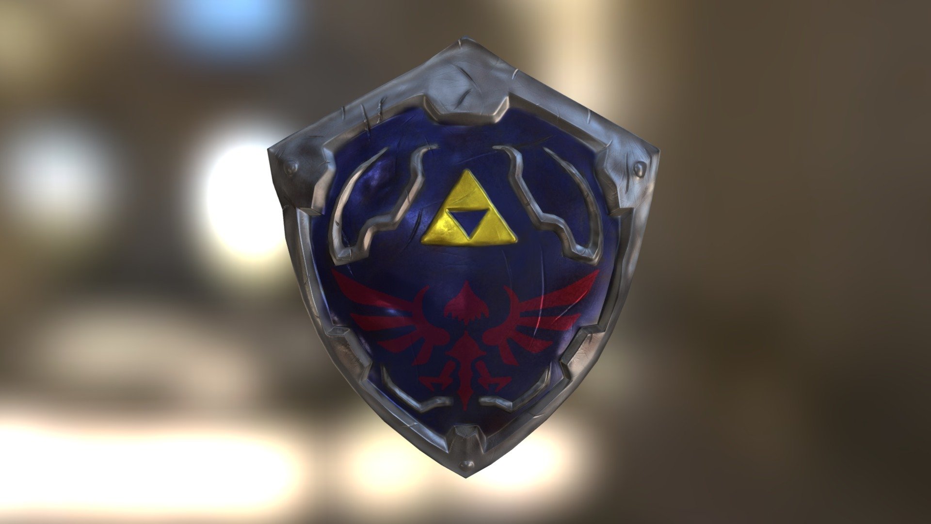 Hylian Shield (Twilight Princess) - 3D model by dchaitea [0442f0e ...