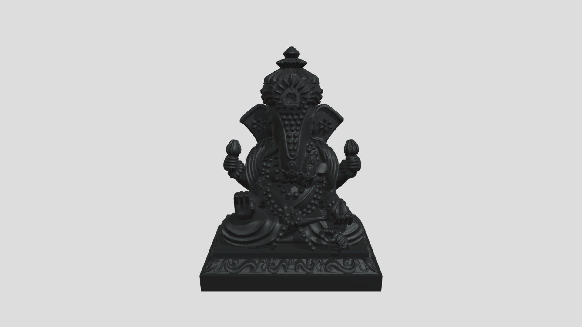 ganesha - 3D model by Sculpture Sovann (@sovann_men) [044328e] - Sketchfab