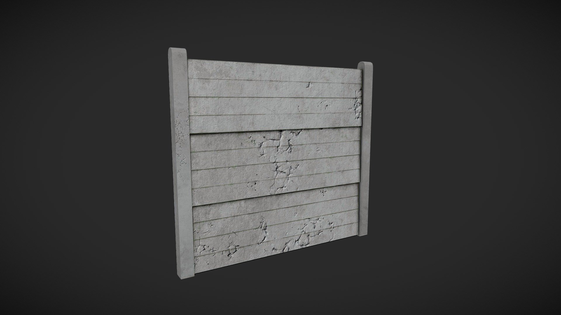 Reinforced Concrete Wall - Download Free 3D model by Aidan ...