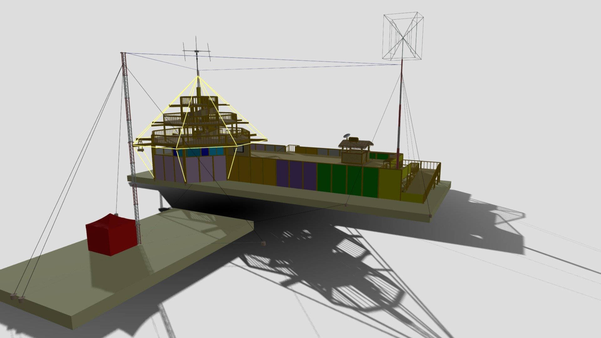 c turm komplett - 3D model by K4D4 [0443cd2] - Sketchfab