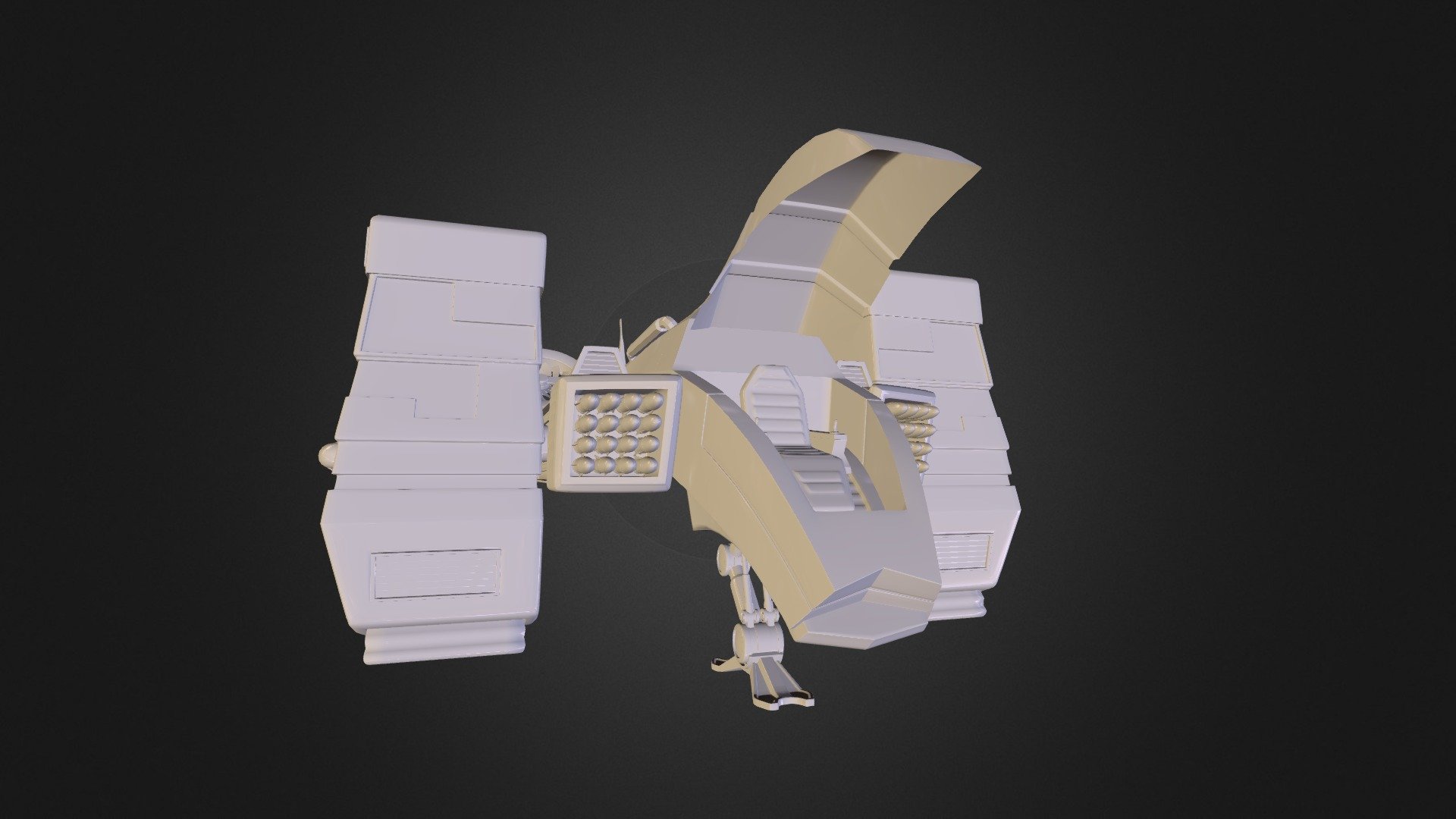 Nave - 3D model by Samuel Pérez Ovejero (@sapeov) [04449a4] - Sketchfab
