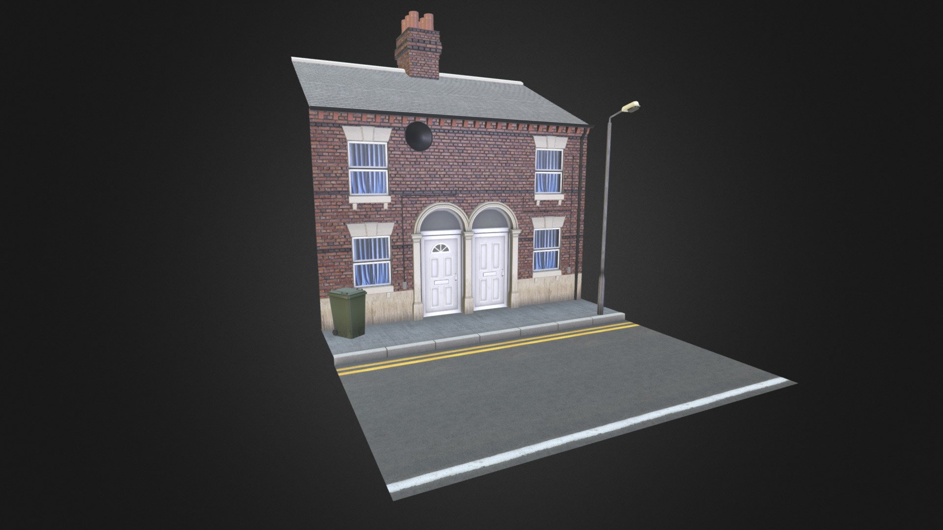 Street - Download Free 3D model by howittworks [0446af1] - Sketchfab