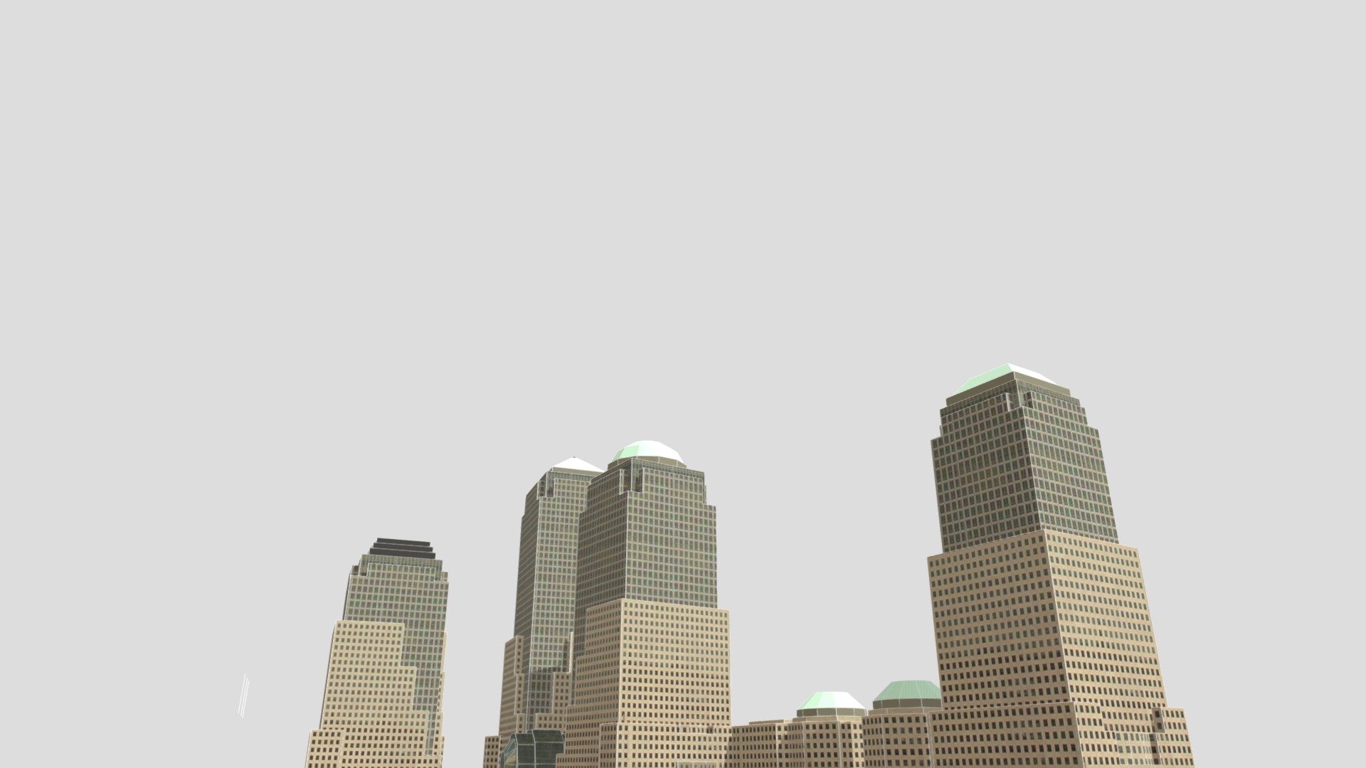 Brookfield Place - World Financial Center - 3D model by Polskaball ...