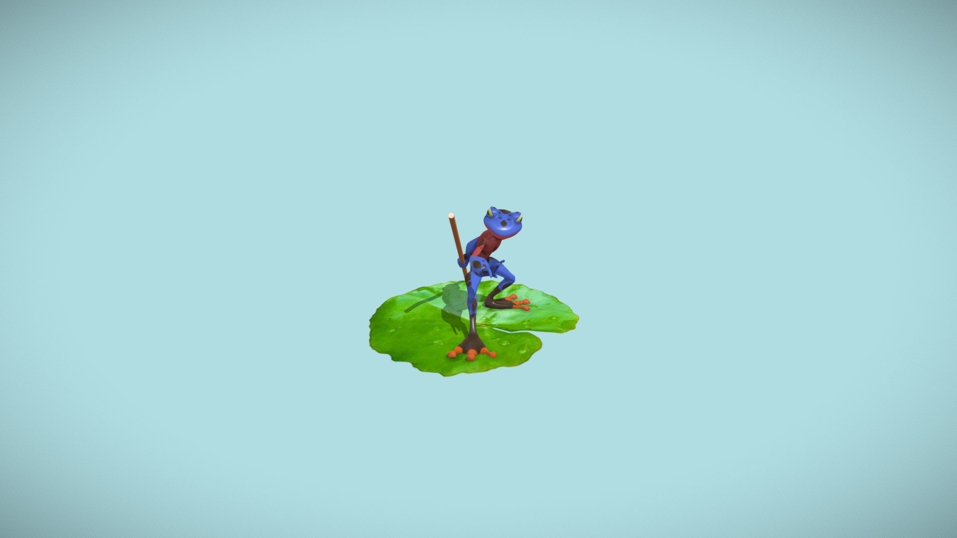 Pogger Frog - 3D model by IceZero [04488d7] - Sketchfab