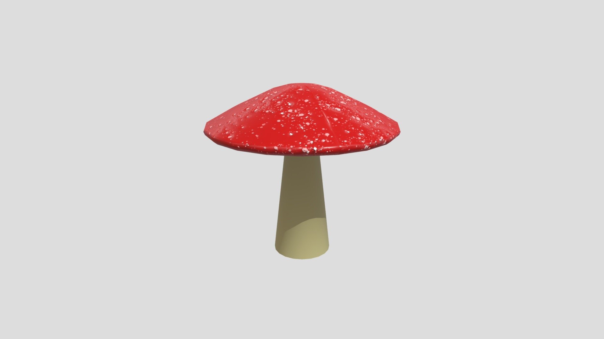 Toadstool - 3D model by Alex.1.2.3 [0449a45] - Sketchfab