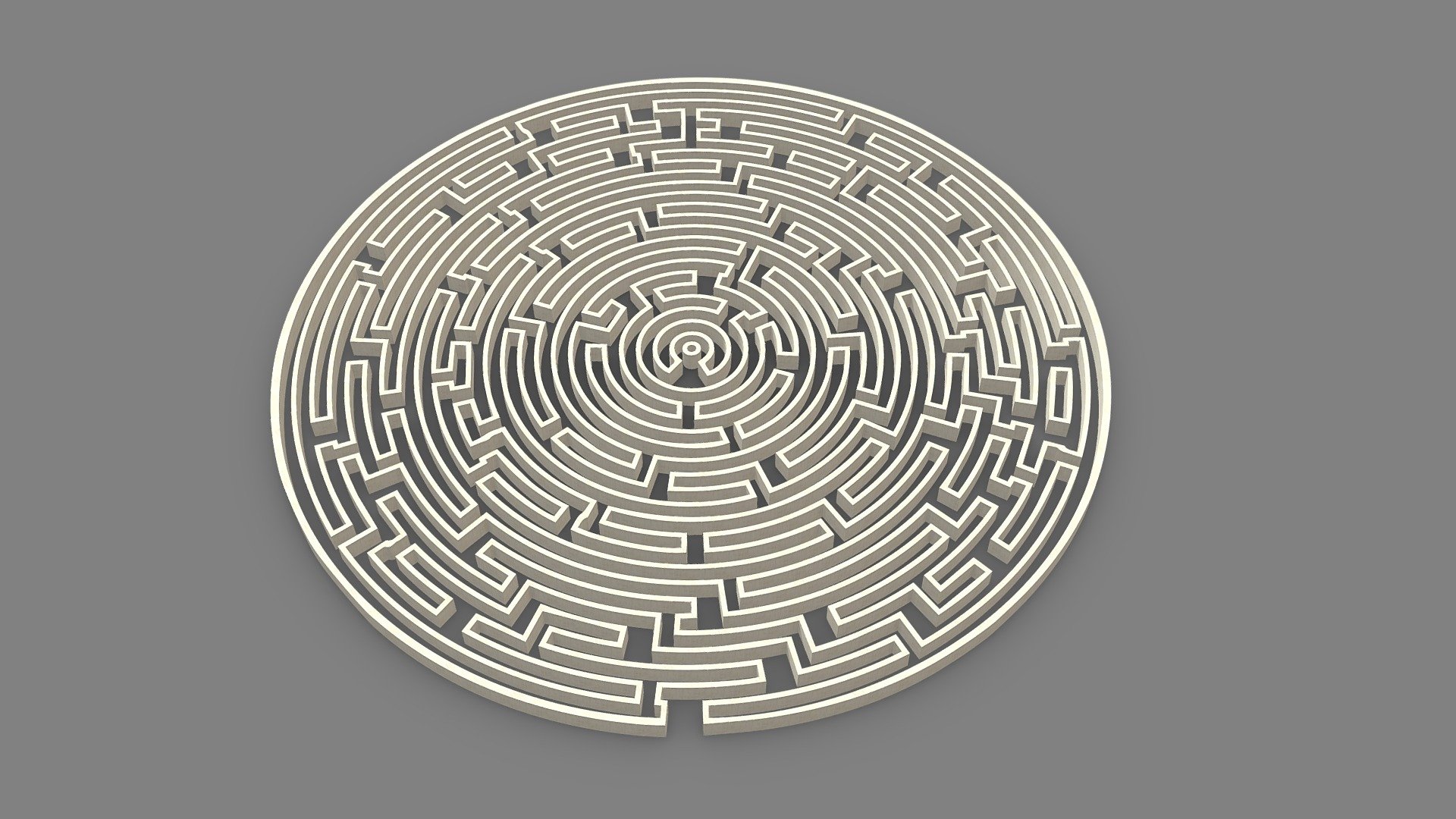 3D Maze - Environment 1 - Painting Wall - Buy Royalty Free 3D model by ...