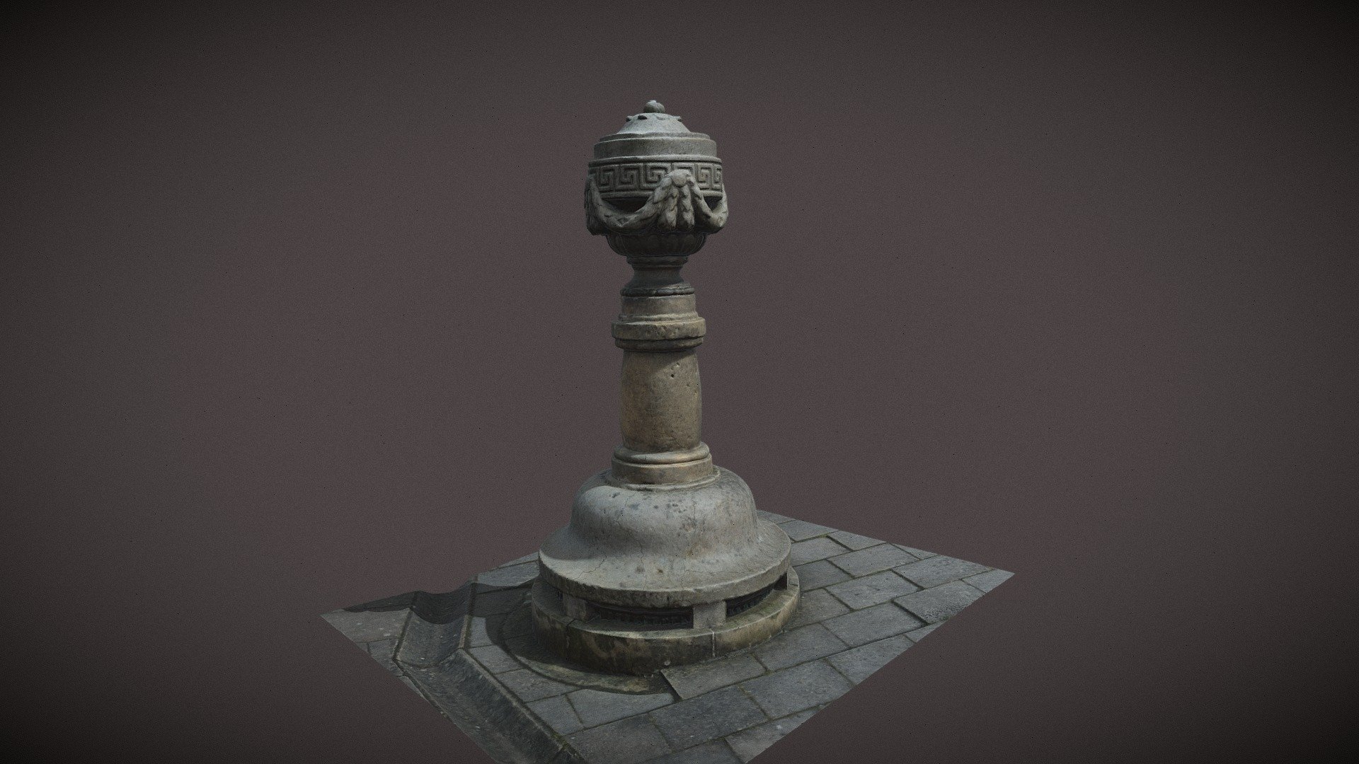 Stone Lantern - 3D model by Tomáš Musílek (@parleur) [044aeb3] - Sketchfab