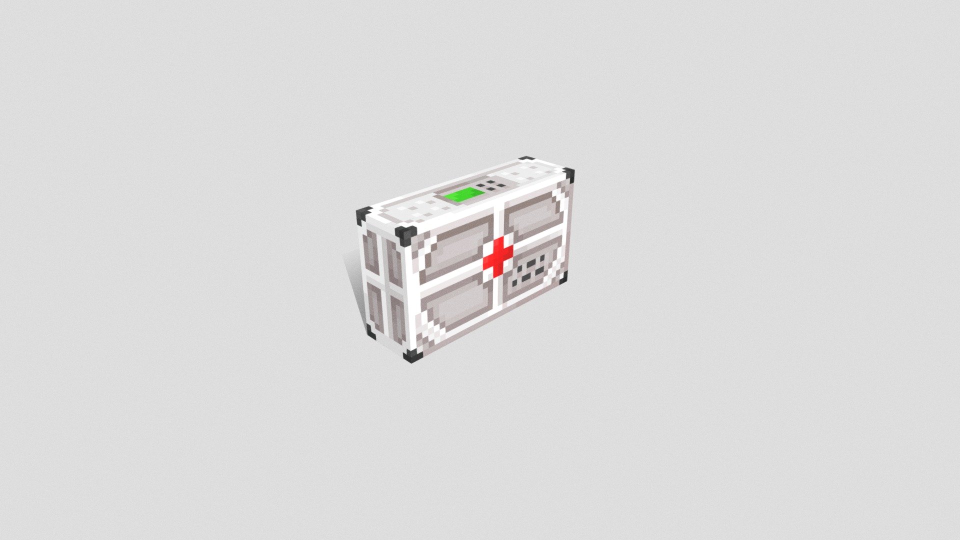 pixel medical box - 3D model by Maxhaza [044b149] - Sketchfab