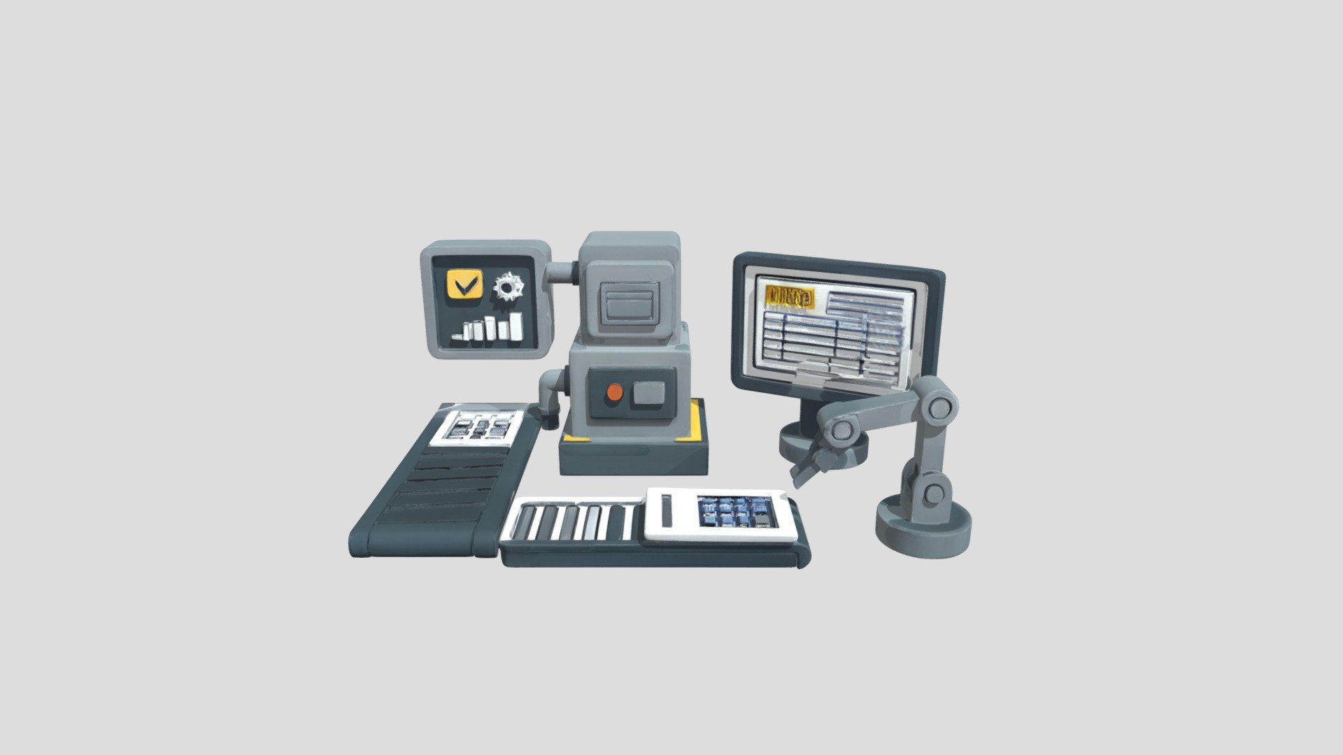 Digital Tools - 3D model by Hue Learn (@huelearn) [044c636] - Sketchfab
