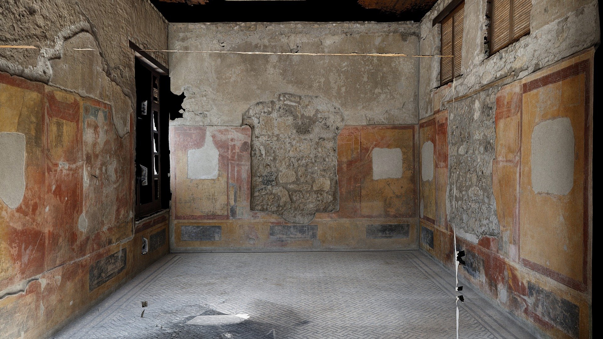 HOUSE MARCUS LUCRETIUS ROOM 16 POMPEII (RETOPO) - Download Free 3D ...