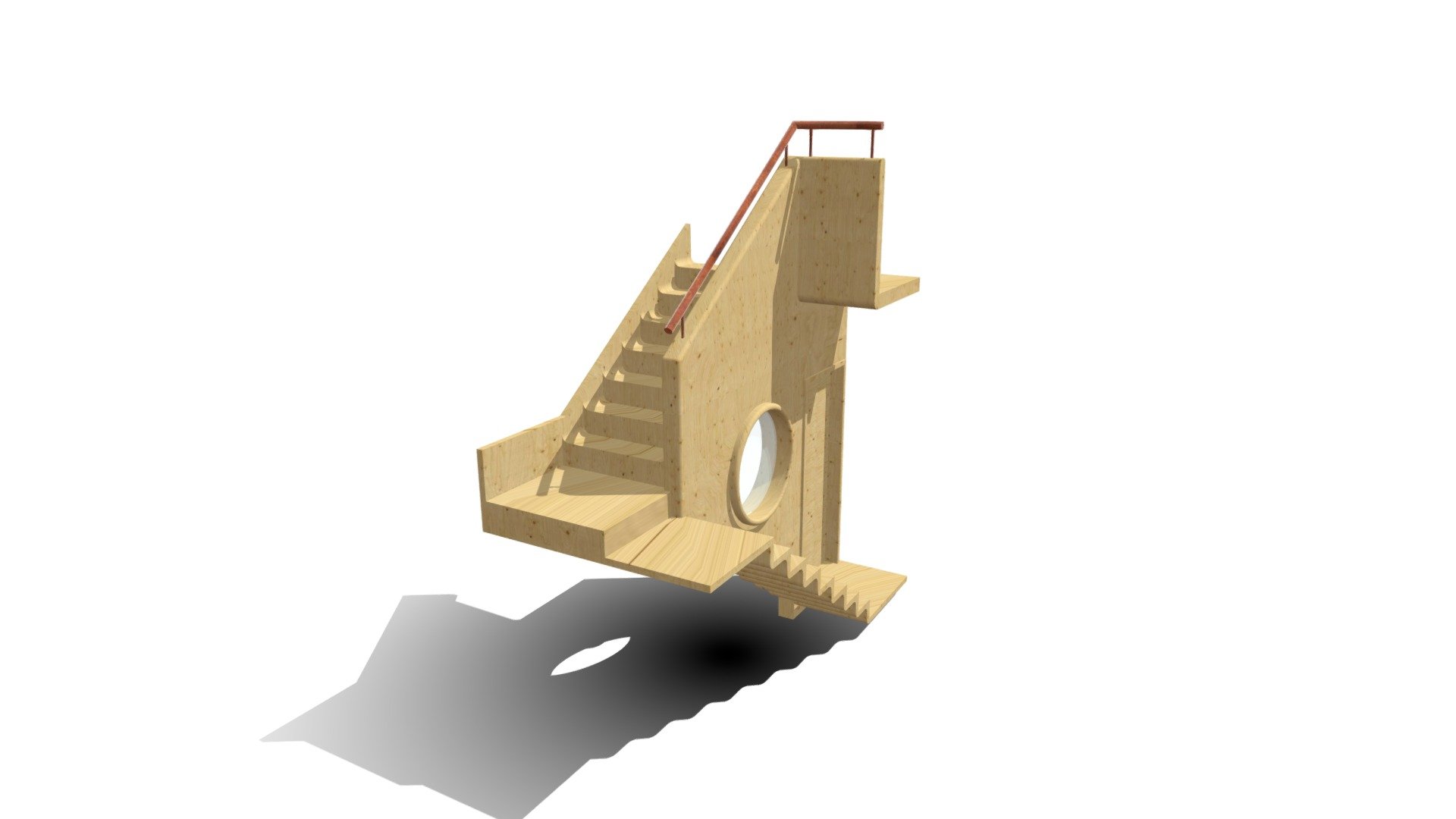 Stair AD22.03 #01 - 3D model by archetypes.design [044cd5a] - Sketchfab